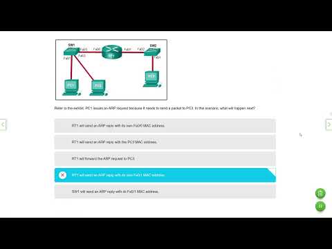 Cisco CCNA (Introduction to Networks) - practice final exam Quiz Answers
