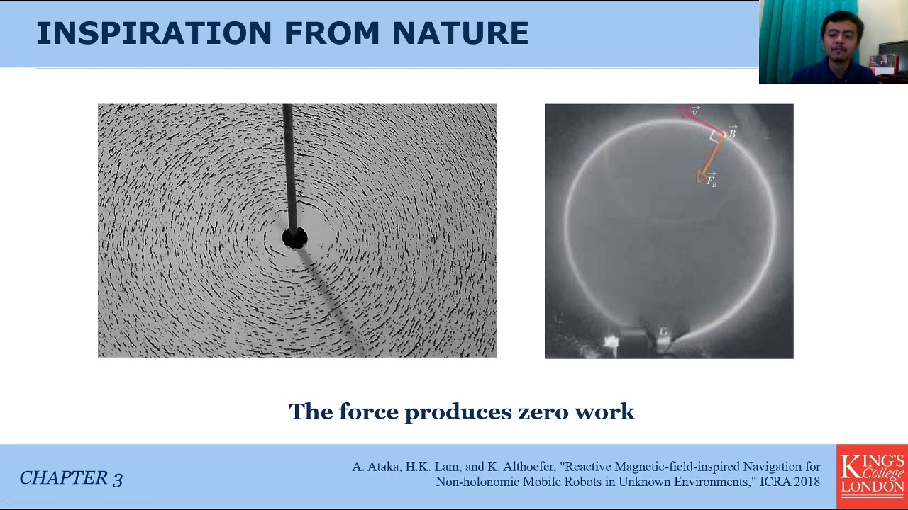 Thesis Presentation: Magnetic-field-inspired Navigation for Mobile Robots and Manipulator