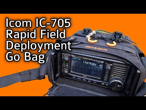 ICOM IC-705 Go Bag from Wincamp OH8STN