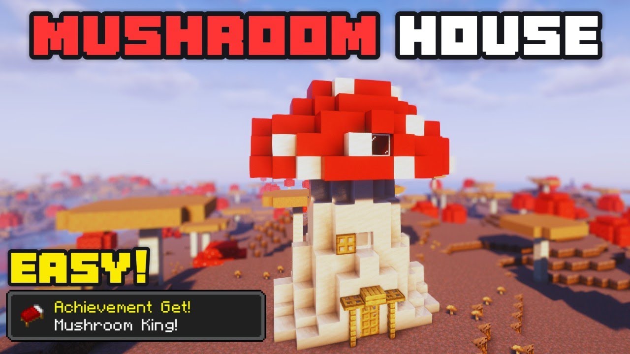 Minecraft: How to Build a Mushroom House! - Minecraft Builders