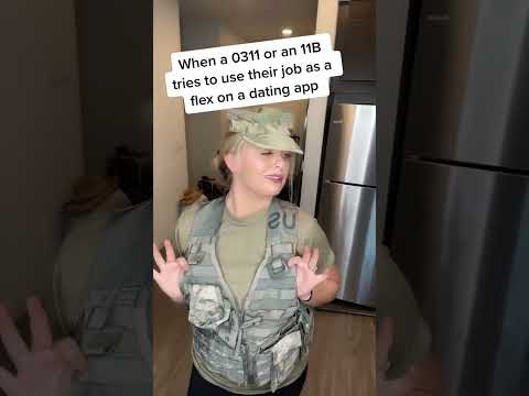 When an 0311 or 11B Tries to Use Their Job as a Flex on a Dating App | Hilarious Military Moments