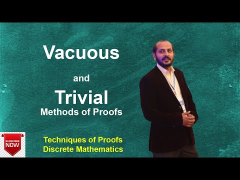 Vacuous and Trivial Proof Methods with examples in Hindi/Urdu | Lecture 6 | Muazzam Ali
