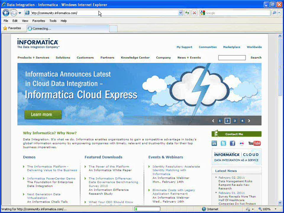 Lightning Fast Series: Getting Started with Informatica Cloud