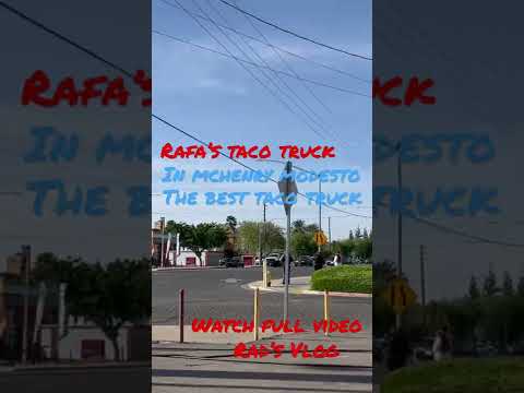 Found the Best taco truck in Mchenry,Modesto! Must try!!