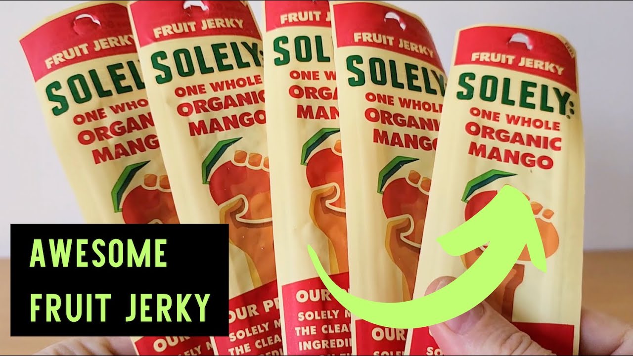 Solely Mango Fruit Jerky Is a Delicious Snack