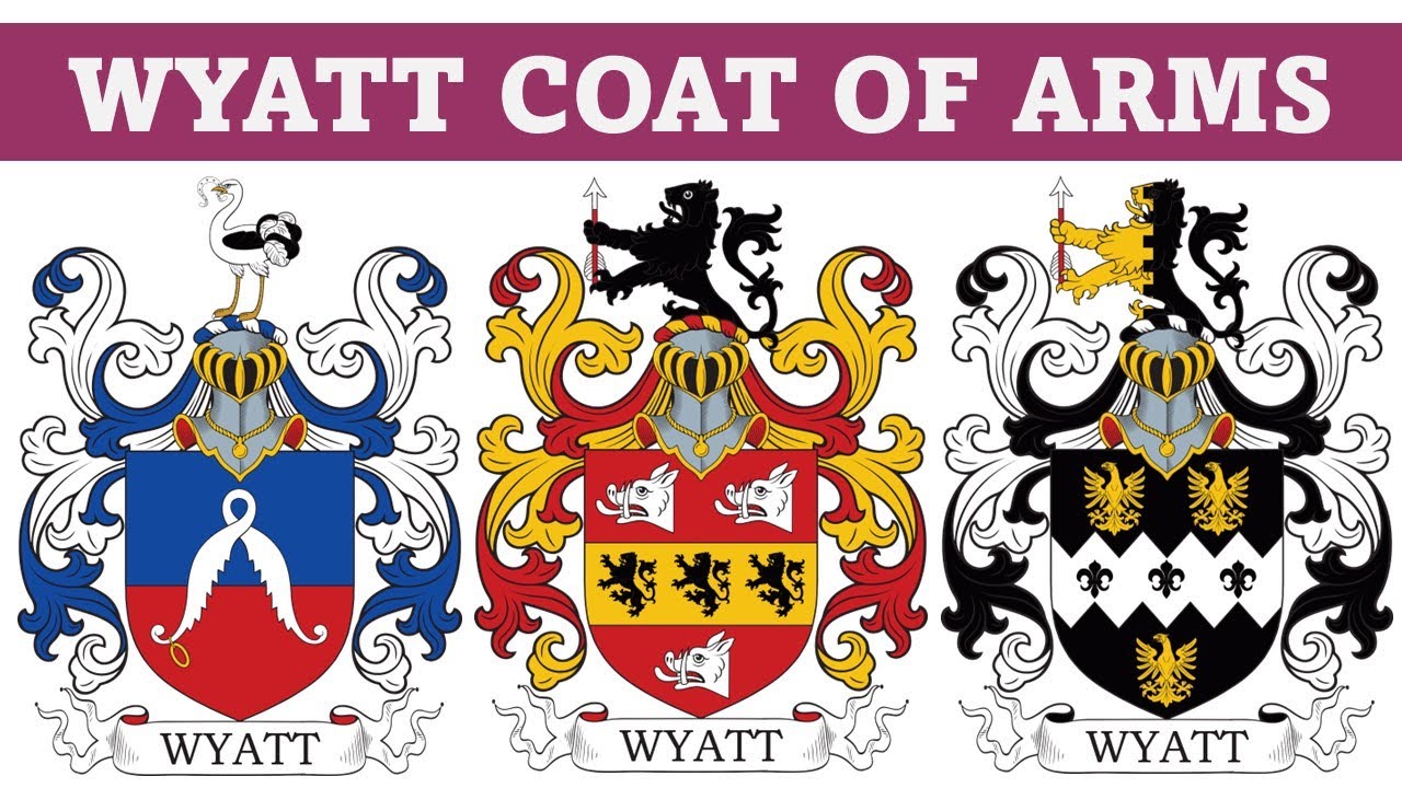 Wyatt Coat of Arms & Family Crest - Symbols, Bearers, History