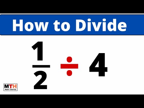 1/2 divided by 4 || 1/2 ÷ 4