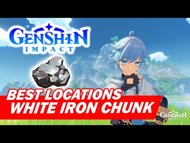 Top 10 White Iron Chunk locations in Genshin Impact