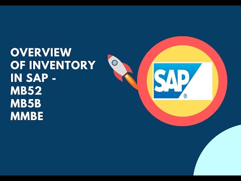 Inventory Overview in SAP