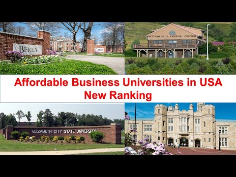 Affordable Business Universities in USA New Ranking | MBA Universities