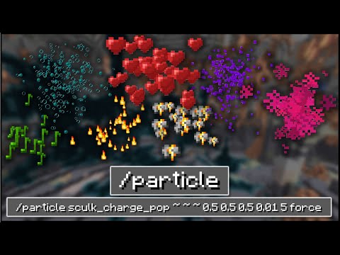 Minecraft - How To Use The /Particle Command (Java/Bedrock)
