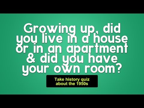 Things that happened in the 50s