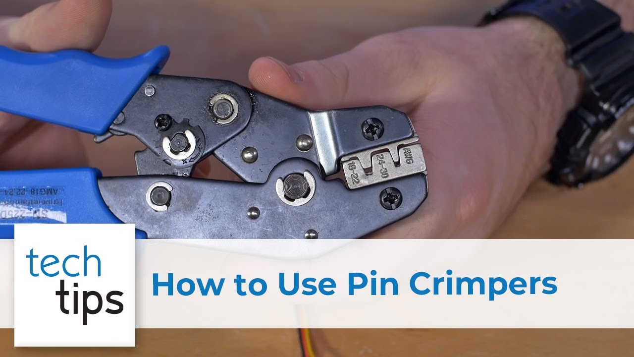 How to use our pin crimpers with our servo plugs and pins