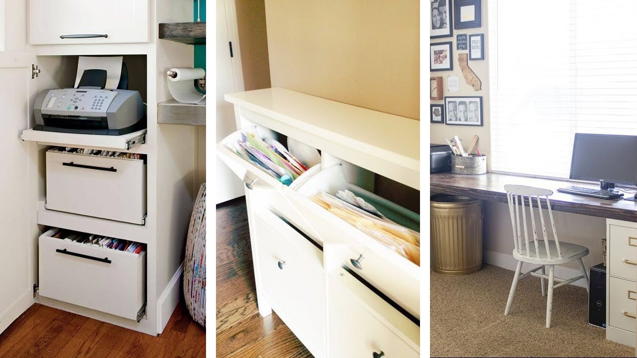 22 Super Creative Yet Functional Office Storage Ideas