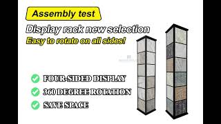 Factory-Produced Multi-Sample Display Stand - Boya Displays Solution