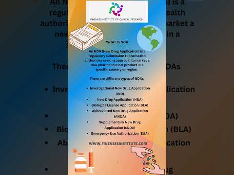 NDA (New Drug Application) in Clinical Trial