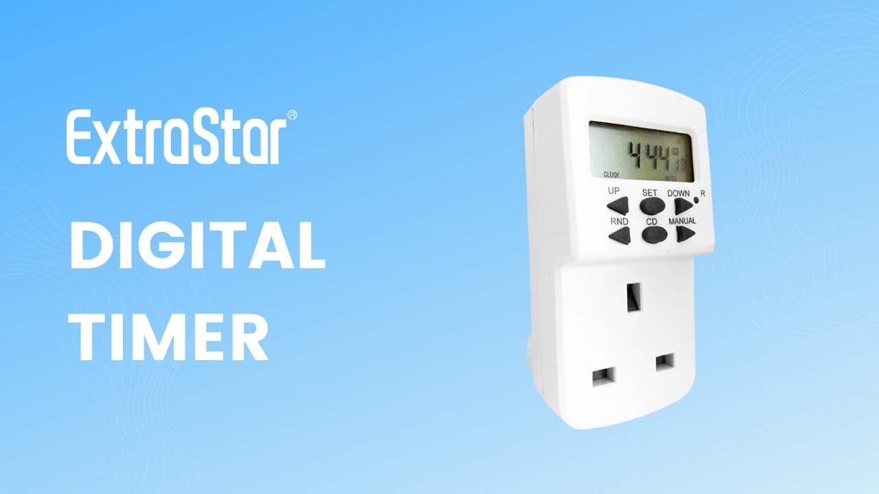 How to Set Up Your ExtraStar Digital Timer (9TEE8) - Tutorial