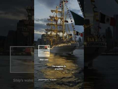 How a Mexican Navy Ship Crashed Into the Brooklyn Bridge