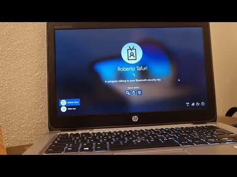 Windows 10 passwordless authentication con Windows Hello for Business e Fetian security key