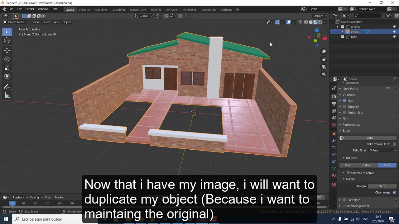 Blender - Automatic setup for texture baking script
