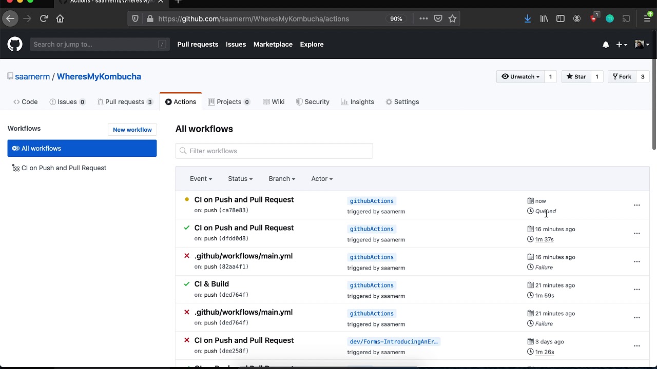 Using GitHub Actions with iOS and Android in Xamarin Forms and Native