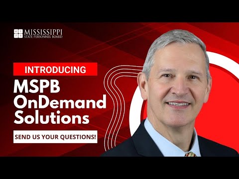 MSPB OnDemand Solutions: Send Us Your Questions!
