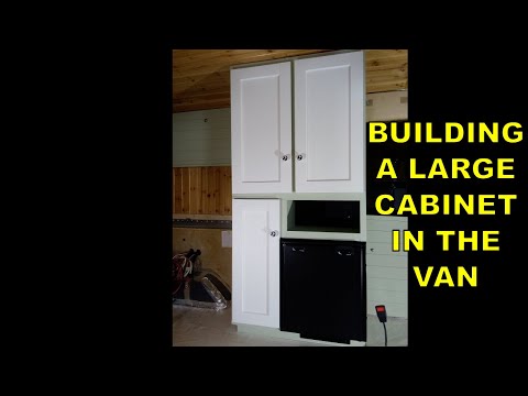 Ford Transit DIY Conversion | Part 9 Building the fridge cabinet. – Sin ...