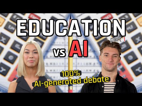 "Will AI Help Students Cheat?" AI Avatars Debate Education and Artificial Intelligence (Part 1) 🤖