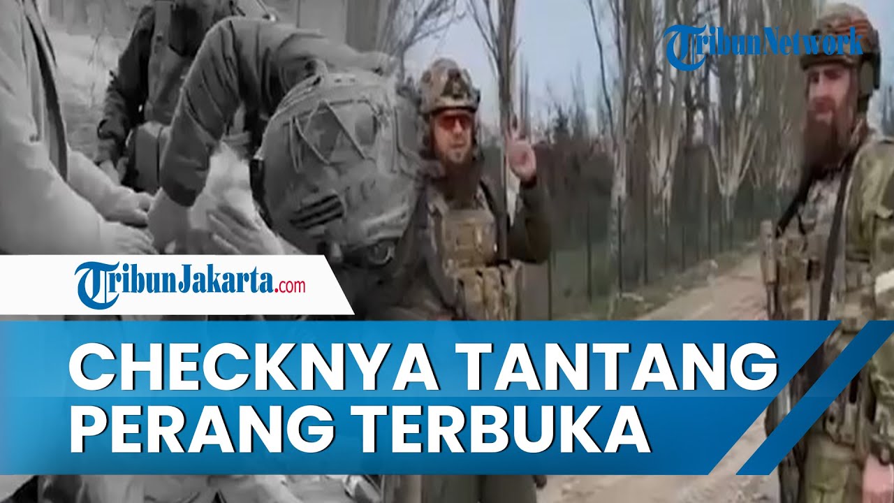 Tentara Chechnya Tantang Pasukan Ukraina Perang Terbuka, Sengaja Bagi ...
