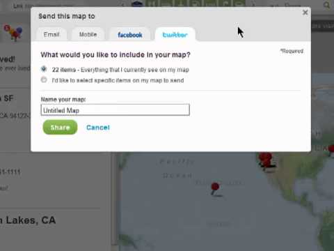 How to use My Maps on MapQuest