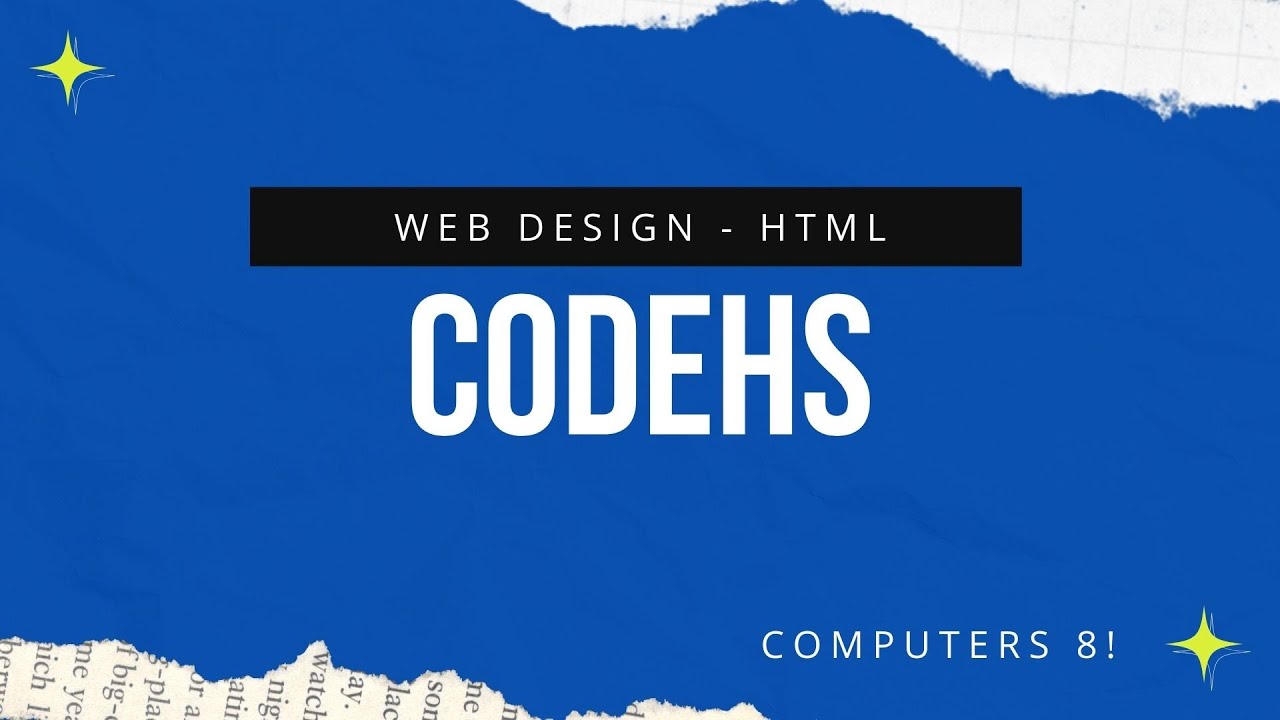 CodeHS: 2.1 HTML Structure