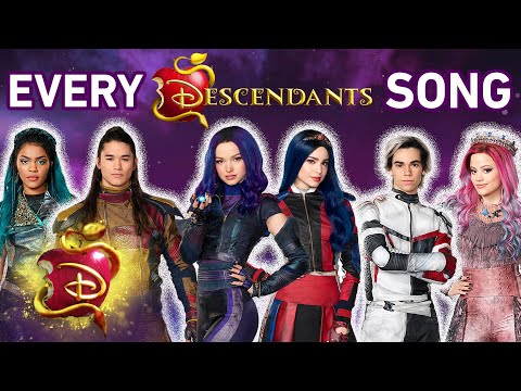 Every Disney's Descendants Song 🎶 | In Order | Descendants 1, 2, & 3 | @disneychannelmusic