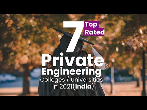 Top 7 private engineering universities/colleges in India 2021 | Placement record and NIRF Ranking