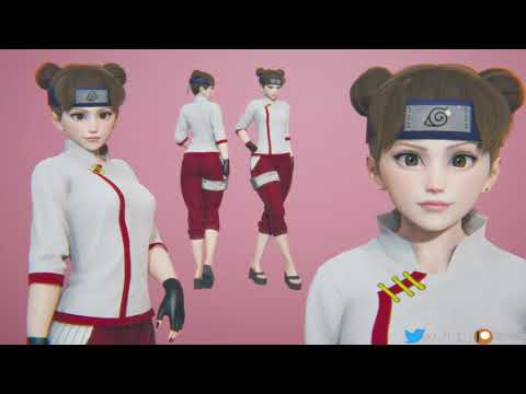 Honey Select 2 - Card - Tenten - Naruto Shippuden.