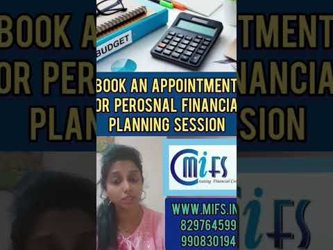 Take an appointment to fix perosnal financial planning session // by Madhavi reddy CFP