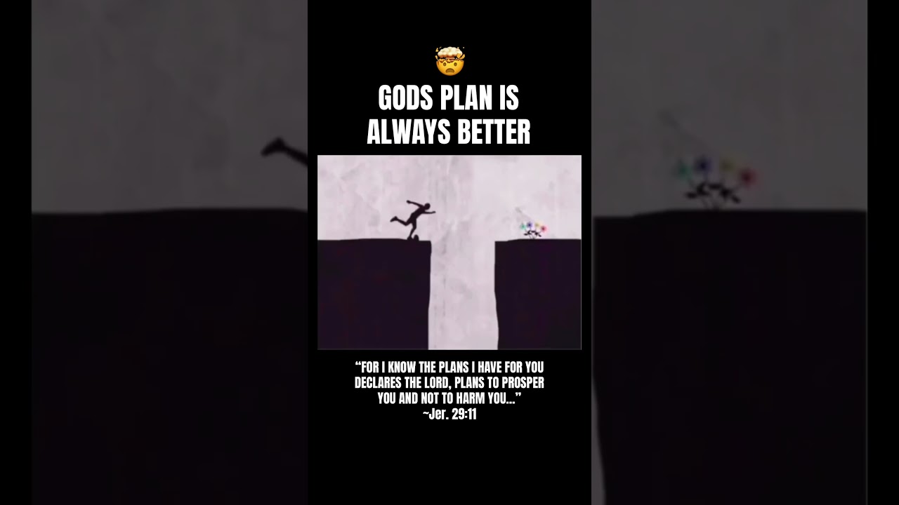 God’s Plan Is Always Better 🤯 #shortsfeed #ytshort #God #godsplan #bibleverse #jesus