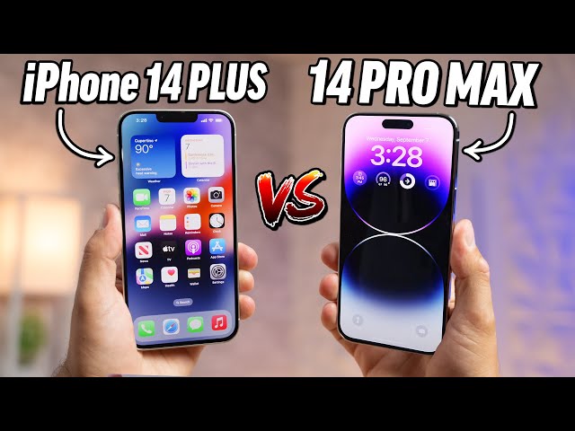 iPhone 14 Plus vs iPhone 14 Pro Max: Is it worth getting the higher ...