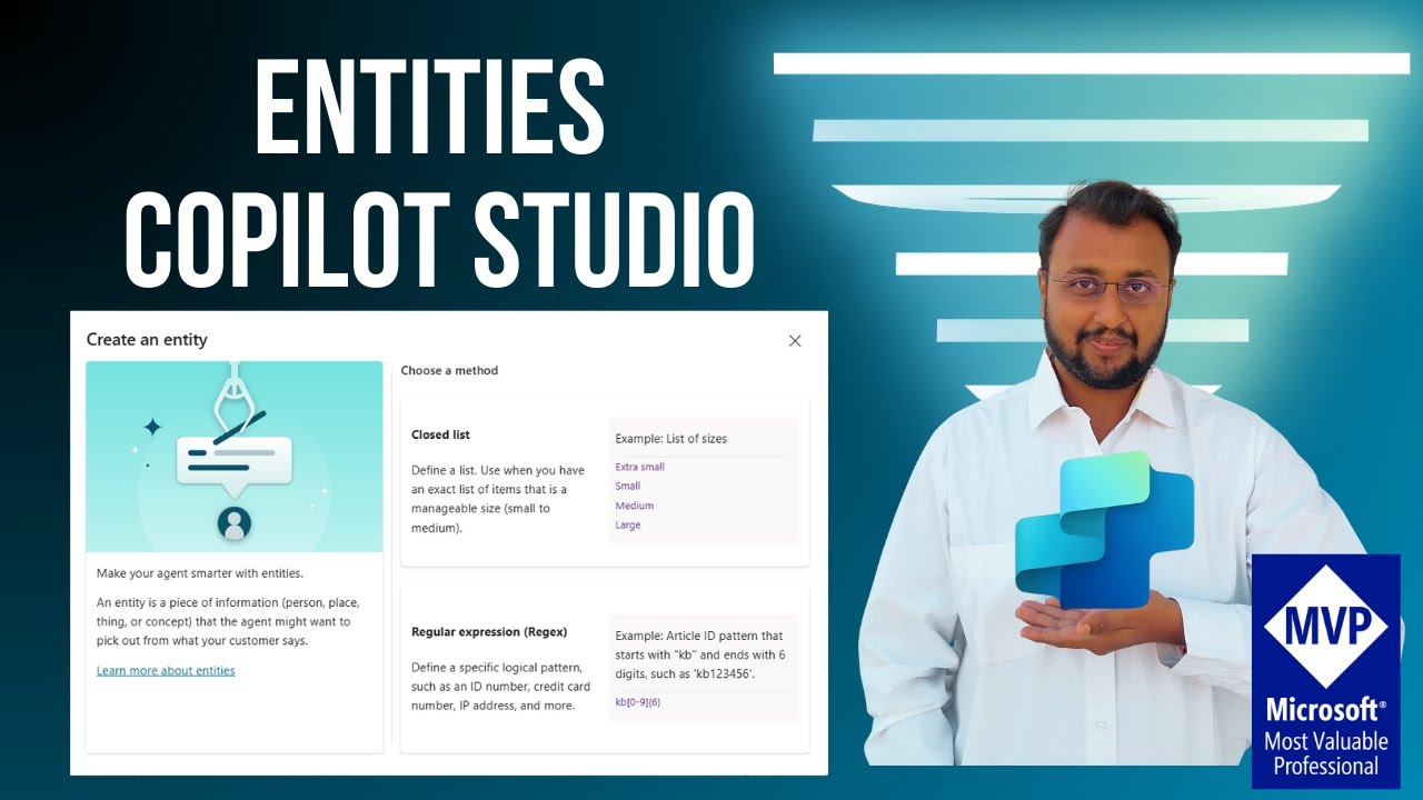 Entities in Copilot Studio – NLU, Categories & Regex Explained!