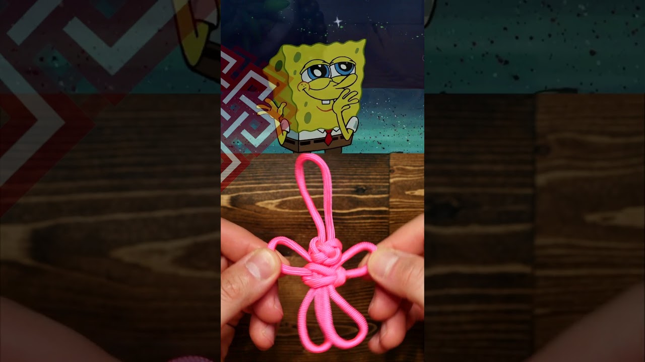 I Tied The Flying Dutchman's Knots! #spongebob #knots #flyingdutchmanspongebob #paracord