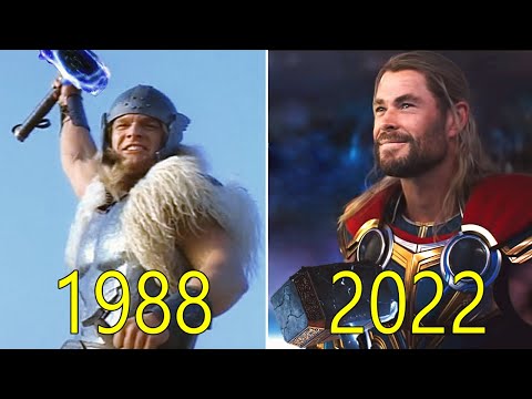 Evolution of Thor in Movies w/ Facts 1988-2022
