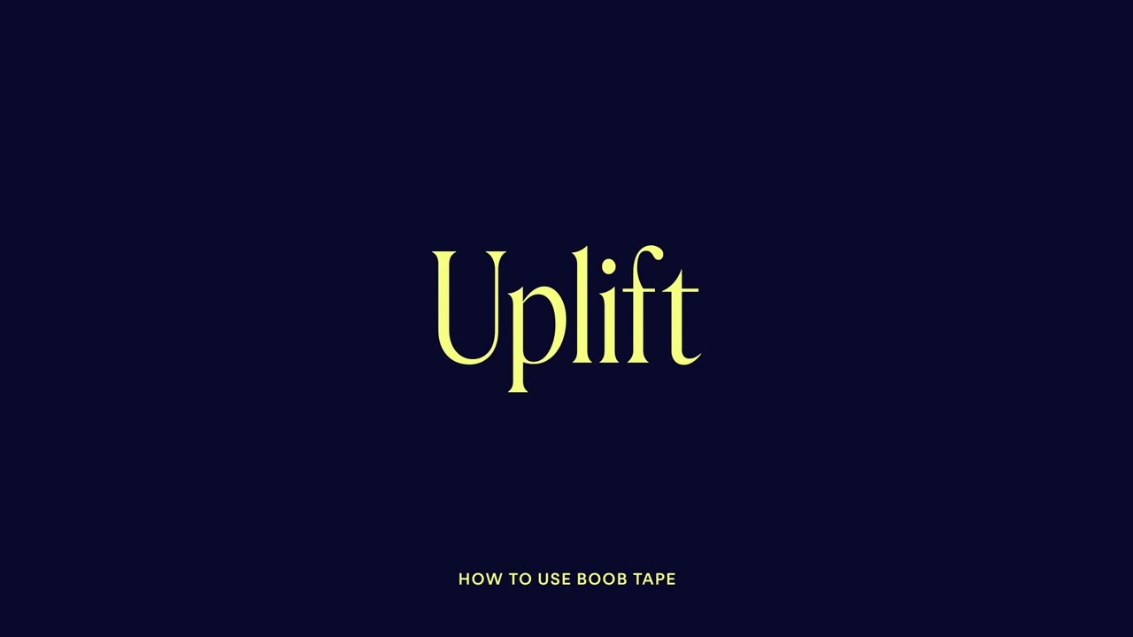 Uplift Skin — How To Use Boob Tape