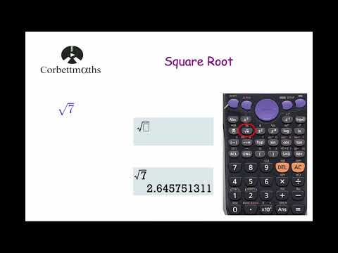Square Roots – Corbettmaths