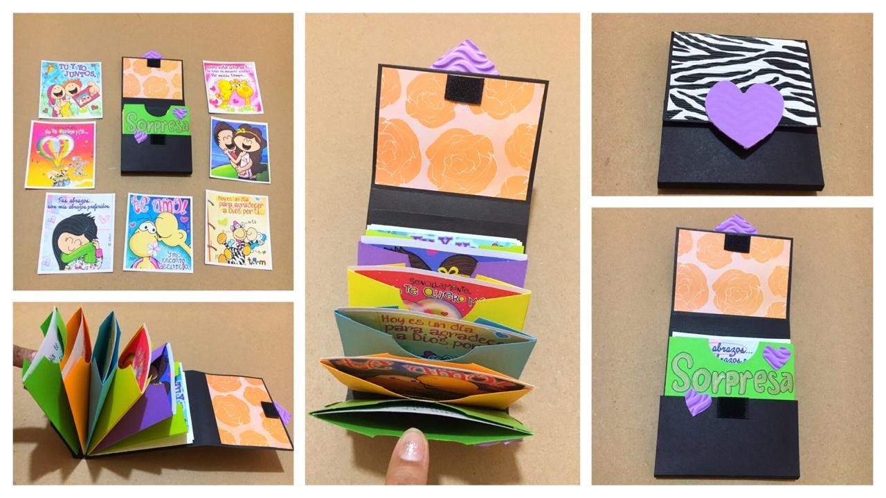 accordion scrapbook album