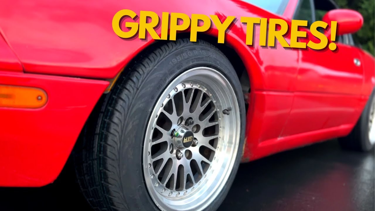 Project MIATA gets New WHEELS AND TIRES!