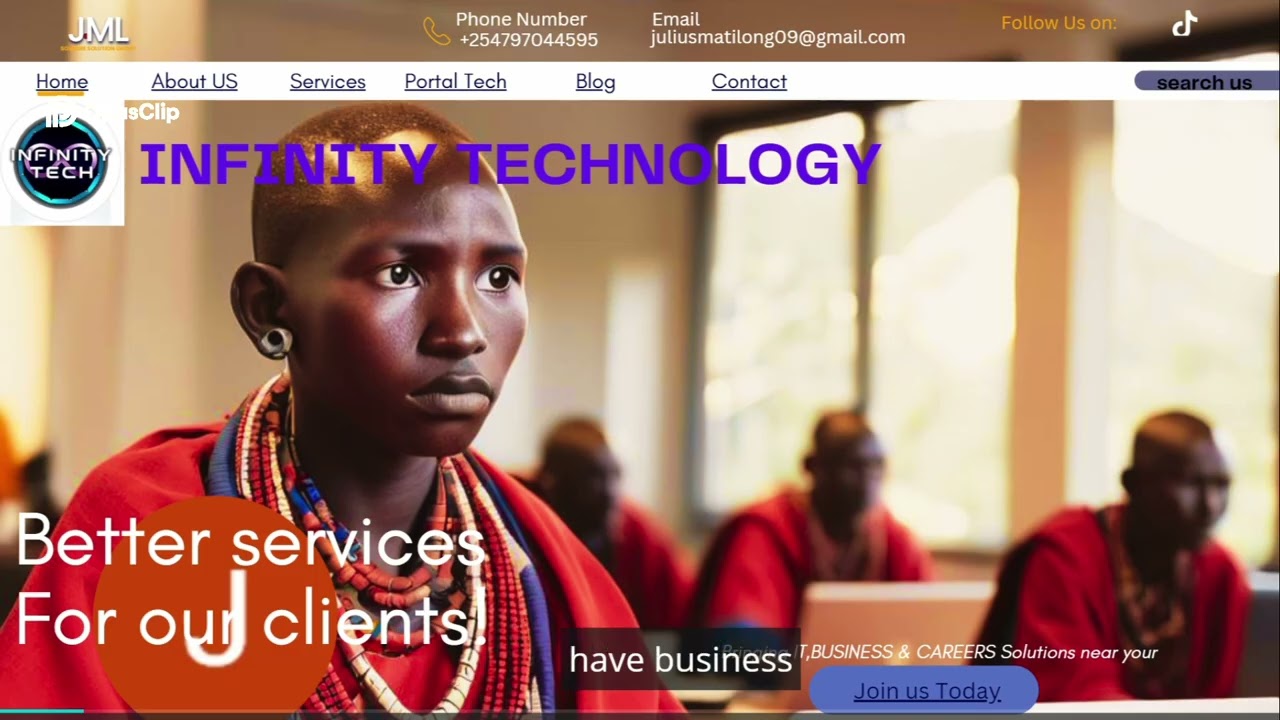 Infinity Technology Webpage  Discover IT Services, Business, & Careers!