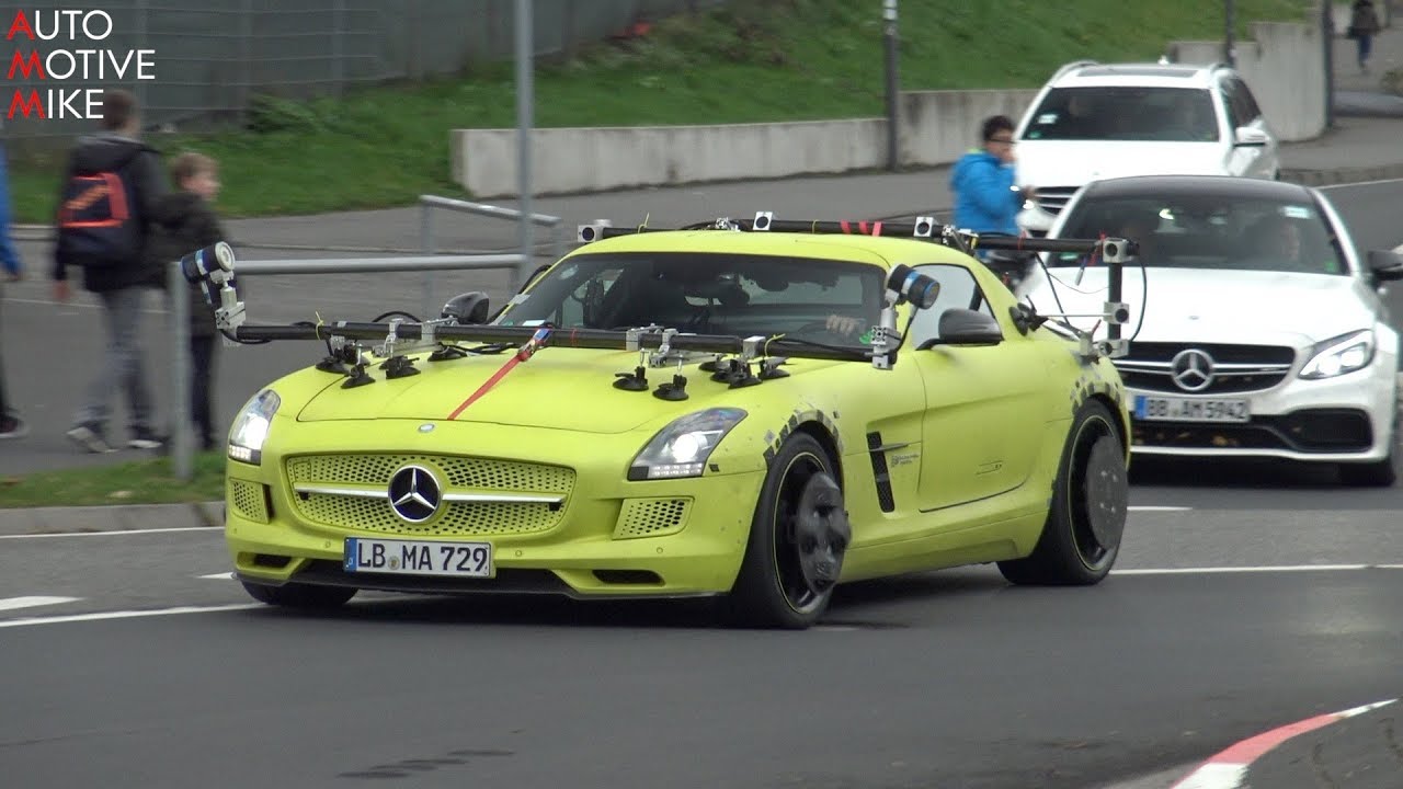 Is This a Mercedes-AMG GT EV Test Mule? SLS AMG Electric Drive Hits ...