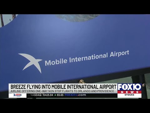 Breeze Airways to offer flights to Orlando from Mobile International Airport