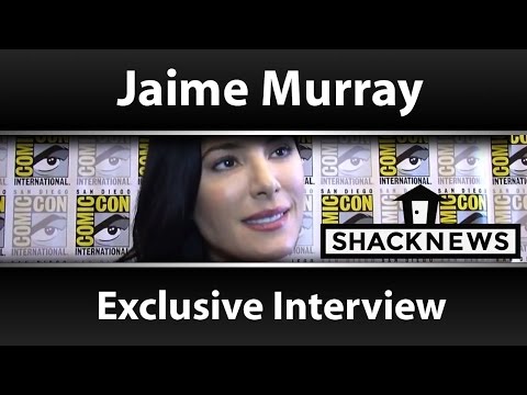 Defiance Jaime Murray Discusses Family Baths