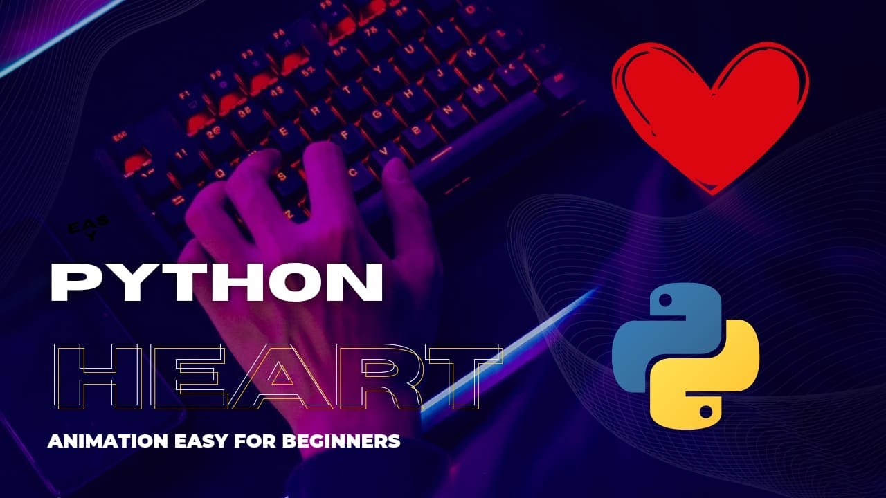 Create a Python Heart Animation using Replit